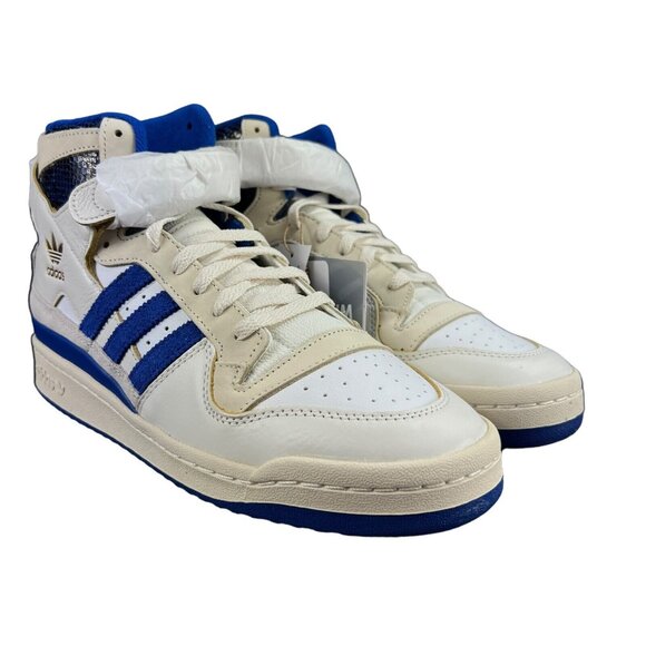 adidas | Shoes | Adidas Mens Forum 84 Hi Cloud White Team Royal Blue ...